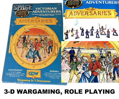 3-D Wargaming, Space 1889 GDW Victorian Adventures Adversaries, 10 ...