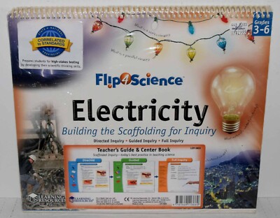 Gr. 3-6 Flip Science Electricity with teacher Guide 9781569113660| eBay