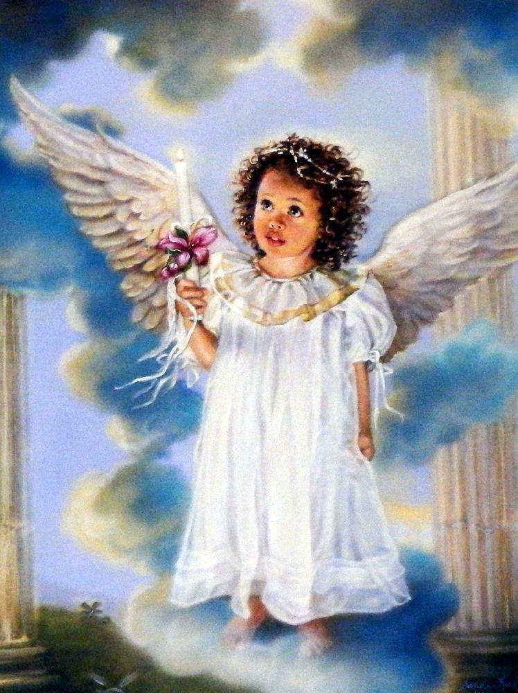Sandra Kuck "Kuck Angel of Light Print 12" x 16" | eBay