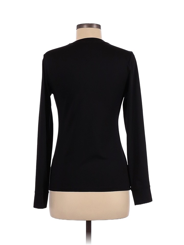 Chill Chasers Women Black Long Sleeve Top M | eBay