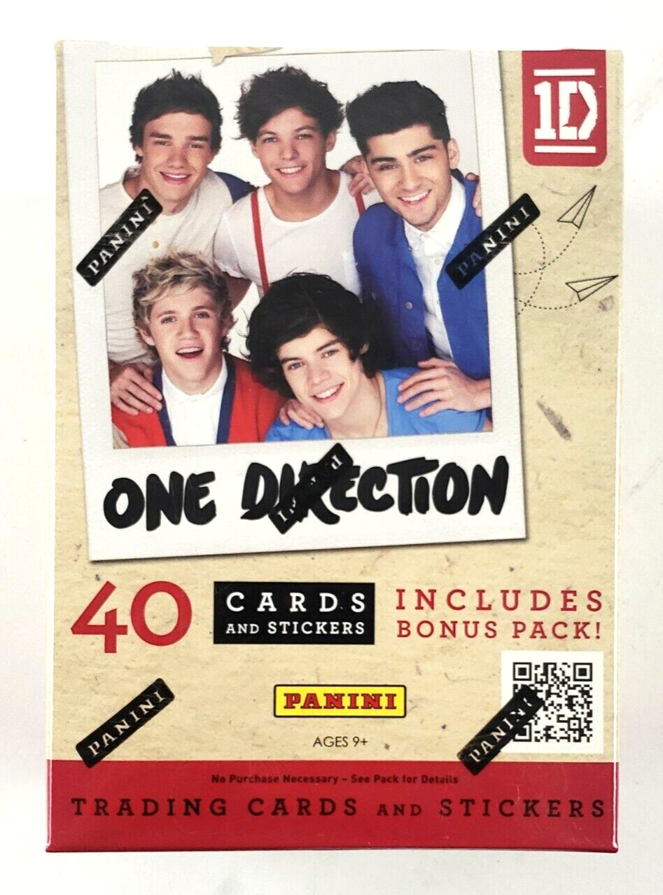 2013 Panini One Direction Trading Cards & Stickers Blaster Box