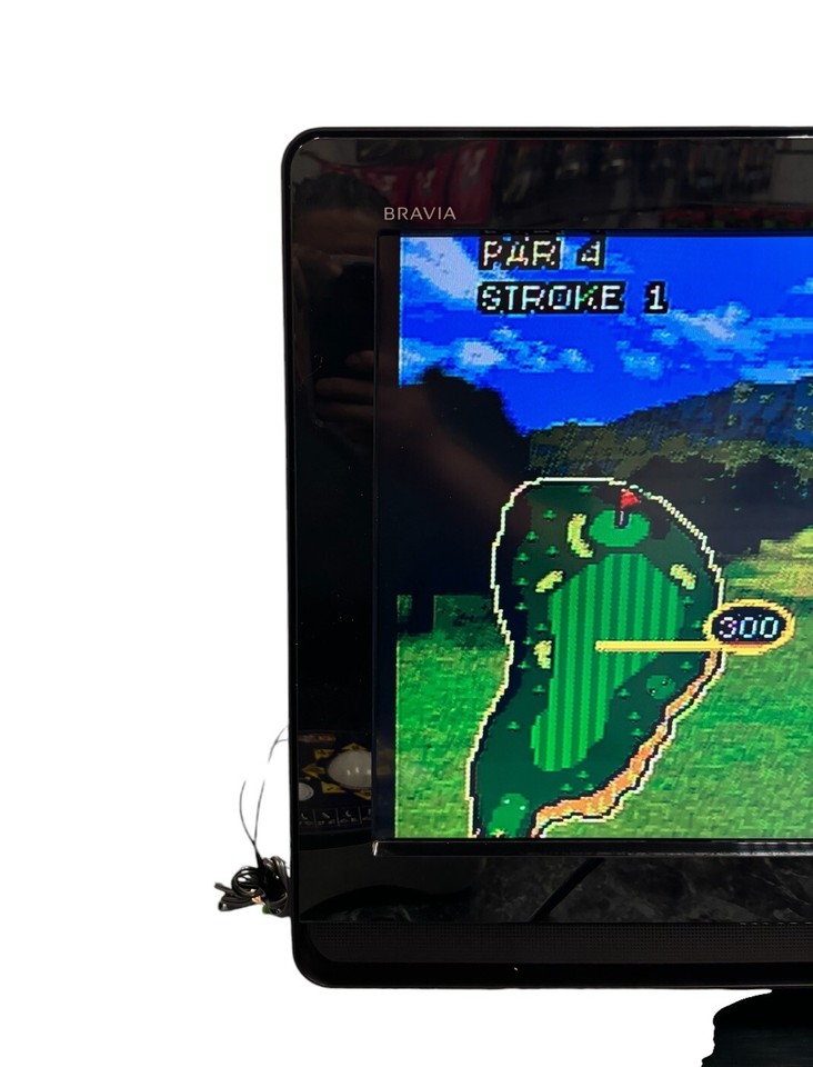 Sony Bravia 26" LCD TV Standard KDL-26M4000 With Golden Tee Plug And ...