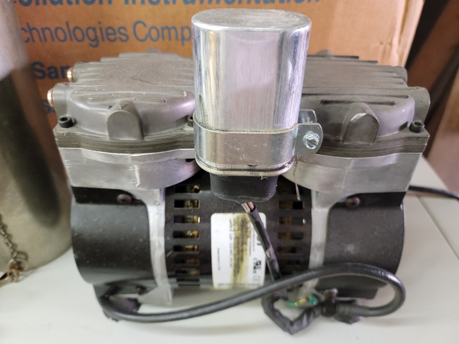 GAST COMPRESSOR/VACCUM PUMP W/FASCO 7185-0205 MOTOR | eBay