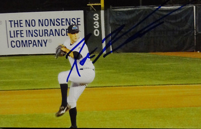 Original Pat Venditte Auto Autograph Signed Rookie Baseball Ball 4x6 ...