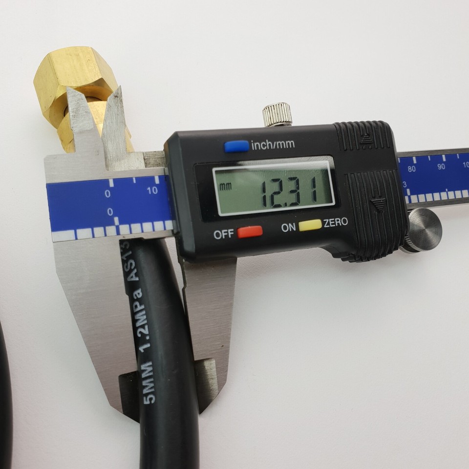 Nitrogen Purge Kit - 30lpm Regulator 3 Meter Gas Hose & Brass Purging ...