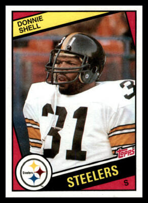 1984 Topps Donnie Shell #170 Pittsburgh Steelers | eBay