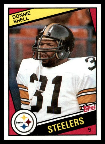 1984 Topps Donnie Shell #170 Pittsburgh Steelers | eBay