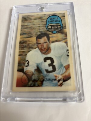 1970 Kellogg's 3-D Super Stars - #47 Daryle Lamonica | eBay