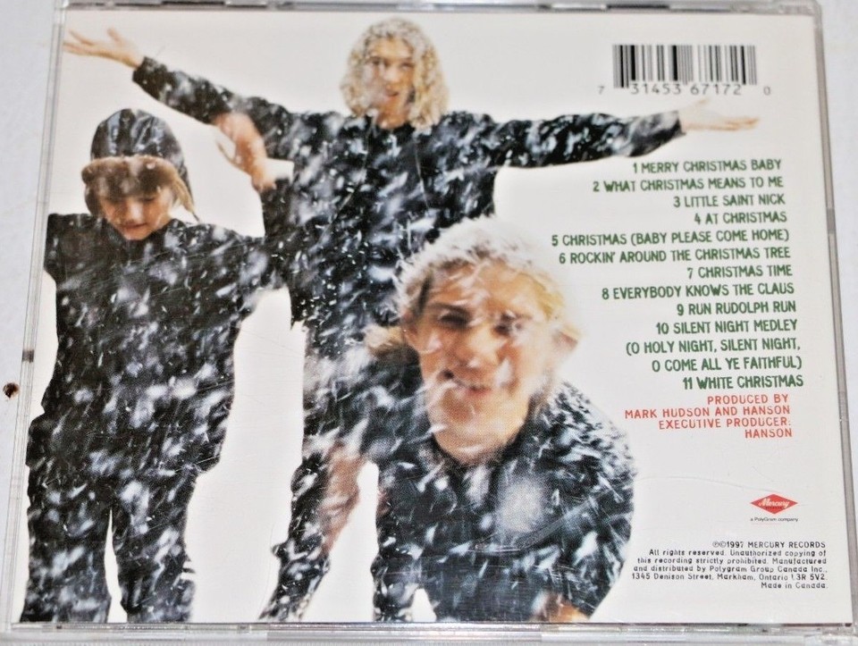 HANSON CD SNOWED IN CHRISTMAS 1997 | eBay