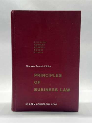 Principles of Business Law Alternate 7th Edition Uniform Commercial ...