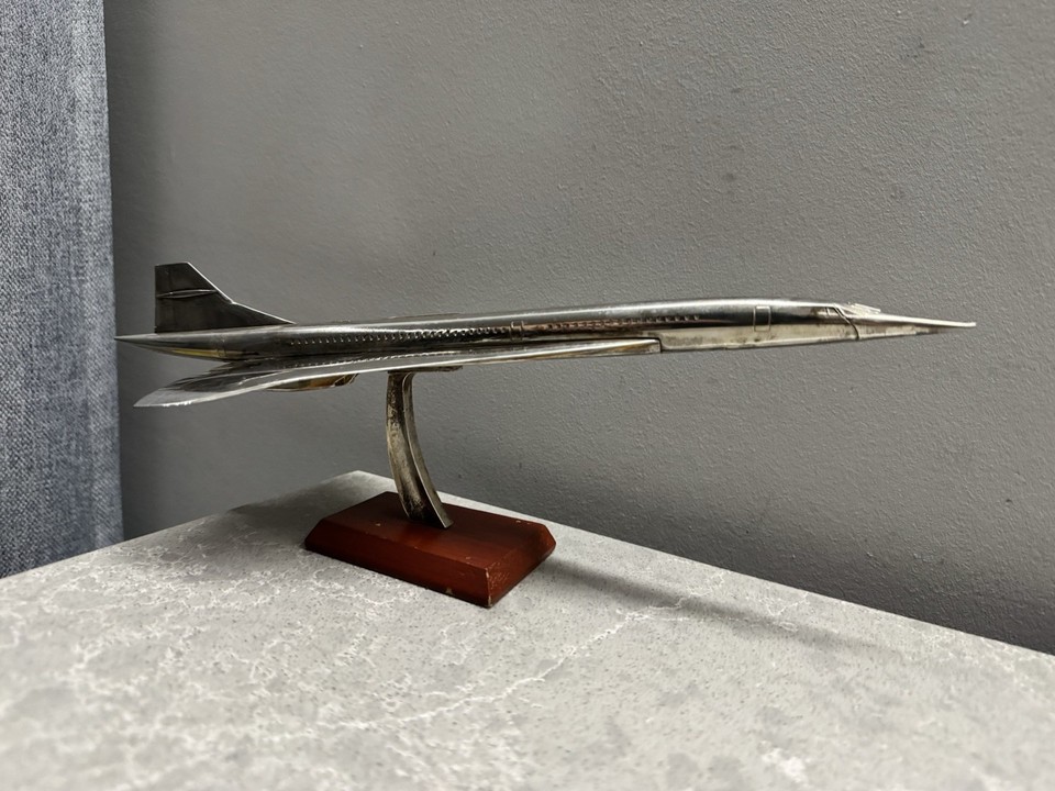 Vintage Concord Super Jet Desk Model Silver Plated | eBay
