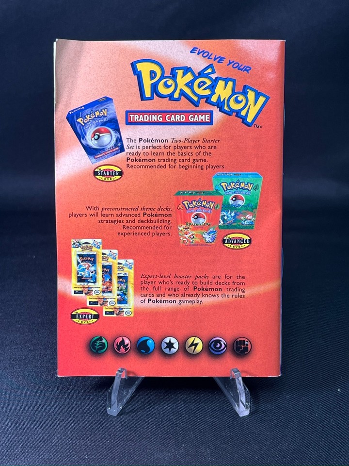 Pokémon TCG Rule Book – Version 2 – Original Vintage Rulebook WOTC 1999 ...