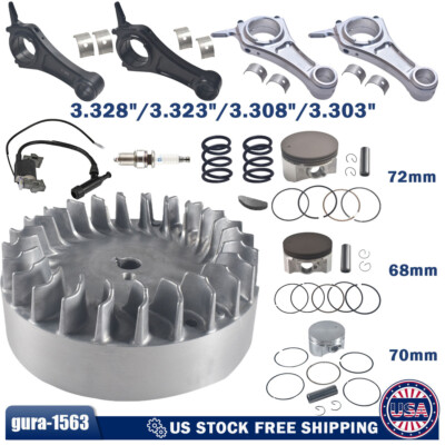 Predator & Honda Engine Performance Kit - 10K RPM, 70/68mm Piston ...