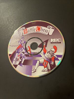 Battle Chess 3-D Animated Chess With An Attitude By Interplay Disc Only ...