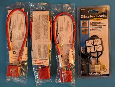 Master Lock, Gun Lock, w/ Three (3) Generic Gun Locks, Four (4) Gun ...