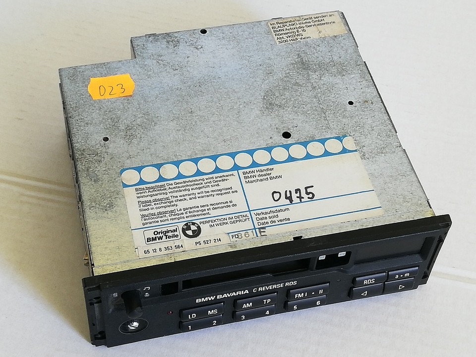 BMW BAVARIA C REVERSE RDS Car Stereo Radio For BMW E30 E31 E32 E34 7641836340 | eBay
