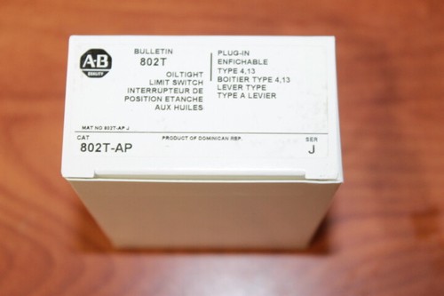 Allen-Bradley 802T-AP OILTIGHT LIMIT SWITCH New | eBay