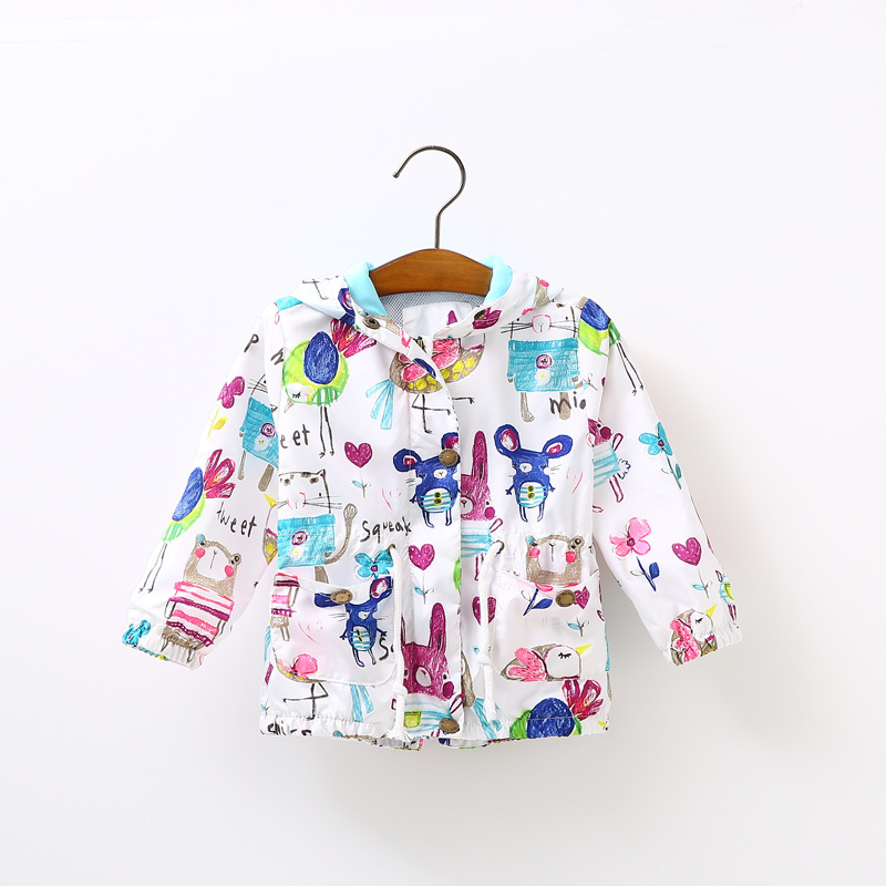 Toddler Kids Baby Girls Spring outerwear Hooded coats Jacket clothes | eBay