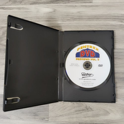Pentrex DVD Previews Vol 3 Train DVD NYC Rathole Amtrak Donner Cass ...
