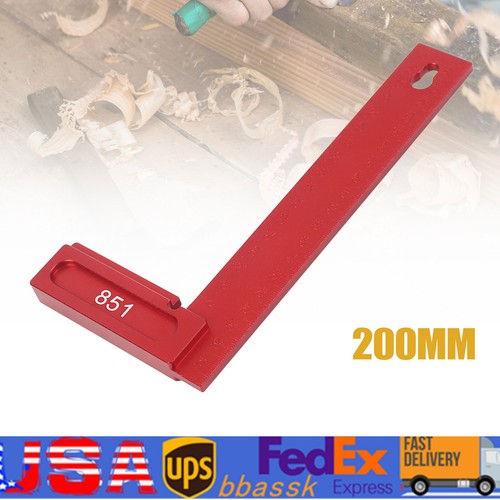 Right Angle Try Square Metal Ruler For Woodworking Carpenter Tools ...