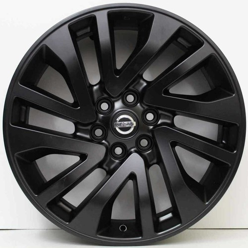 4X Genuine NISSAN NAVARA SATIN BLACK 2019 ST-X D23 R18" RIMS ONLY NP300 ...