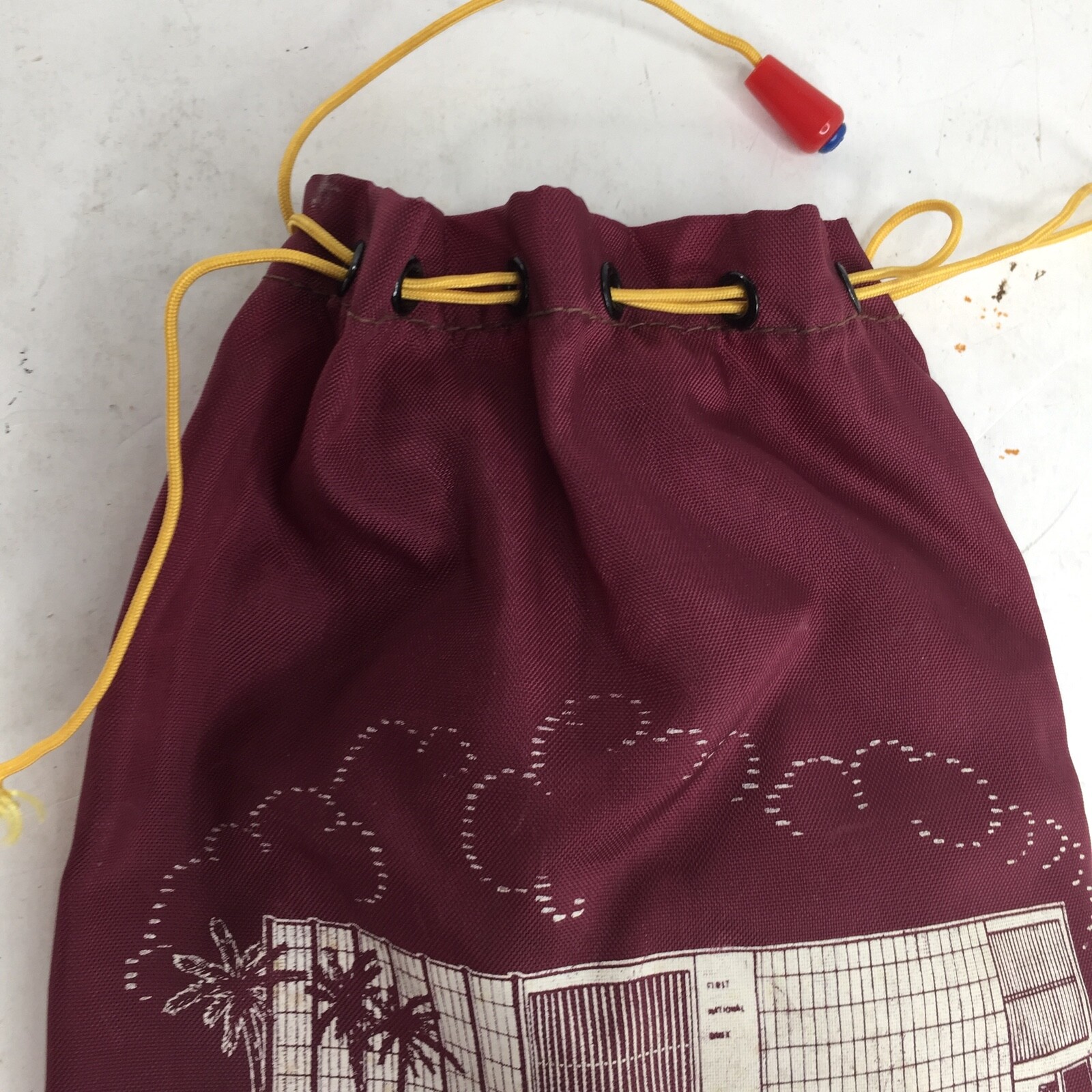 Vintage A. Rifkin Coin Deposit Money Bag First National Bank Fort Myers ...