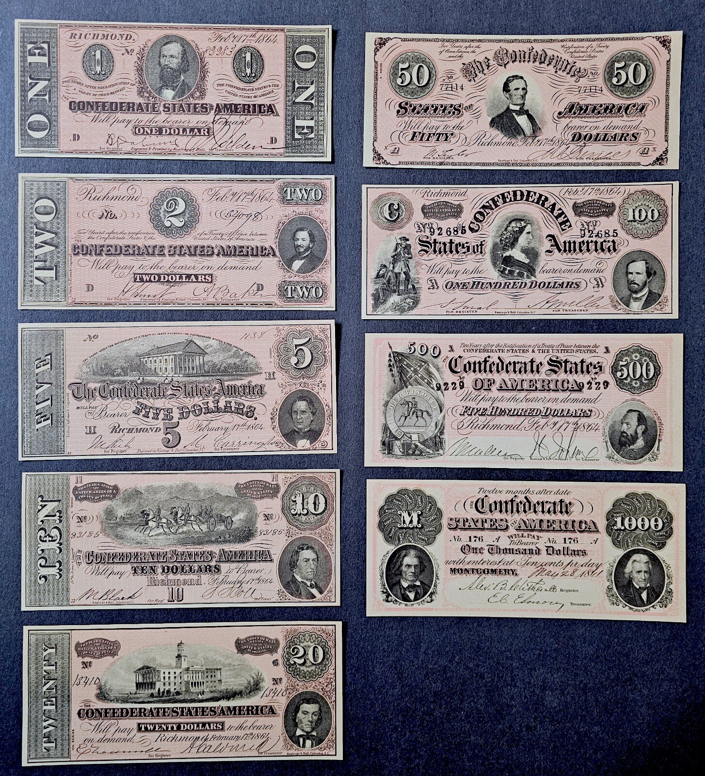 1955 CHEERIOS CONFEDERATE MONEY ALBUM PREMIUM IN MAILING ENVELOPE 18"X9 ...