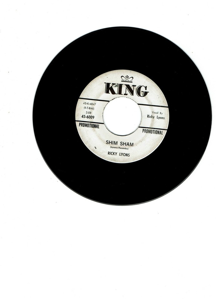 Ricky Lyons R&B 45 (KING 6009) Have No Fear/Shim Sham PROMO | eBay