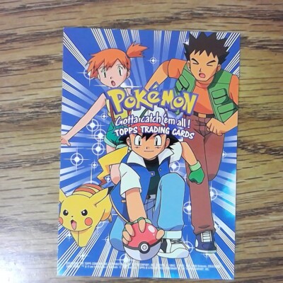 TOPPS Pokemon the First Movie Card - Checklist | eBay