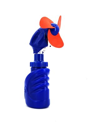 O2 Cool Squeeze Breeze Water Misting Fan 2059 Blue Battery Operated | eBay