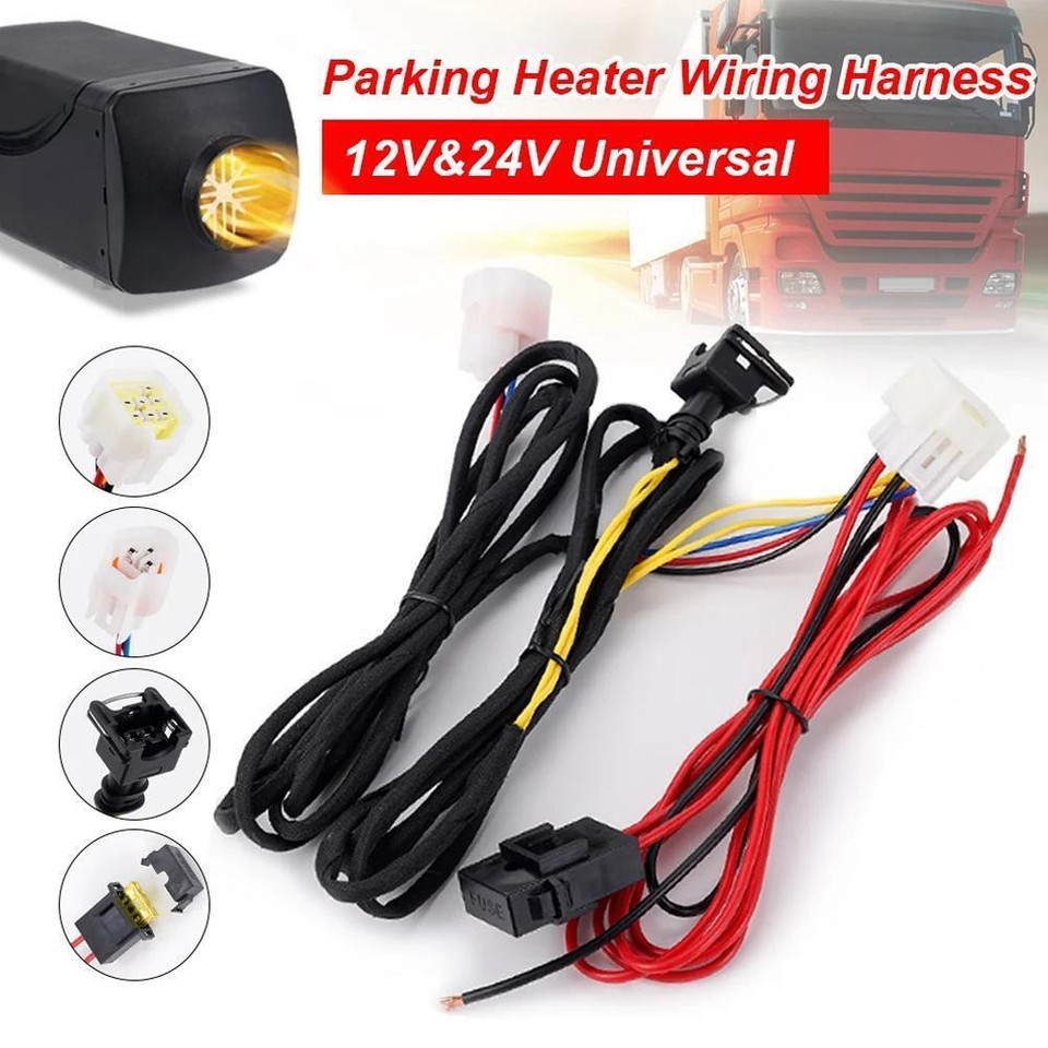 Diesel Heater Wiring Harness 12V 24V Assembly Power Accessories B0 ...