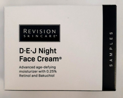 REVISION D.E.J NIGHT FACE CREAM 12 SAMPLES | eBay
