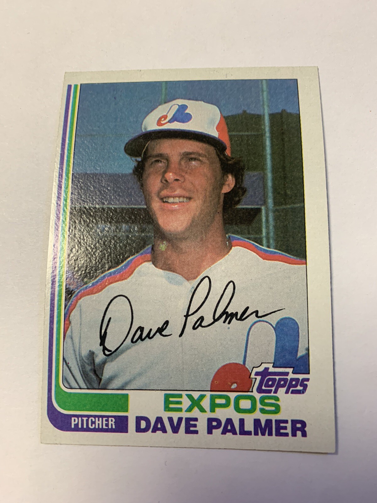 1982 Topps Dave Palmer Montreal Expos | eBay