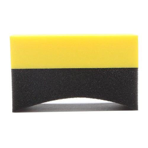 6PCS Tire Contour Dressing Applicator Pads Polishing Sponge Wax Buffing ...