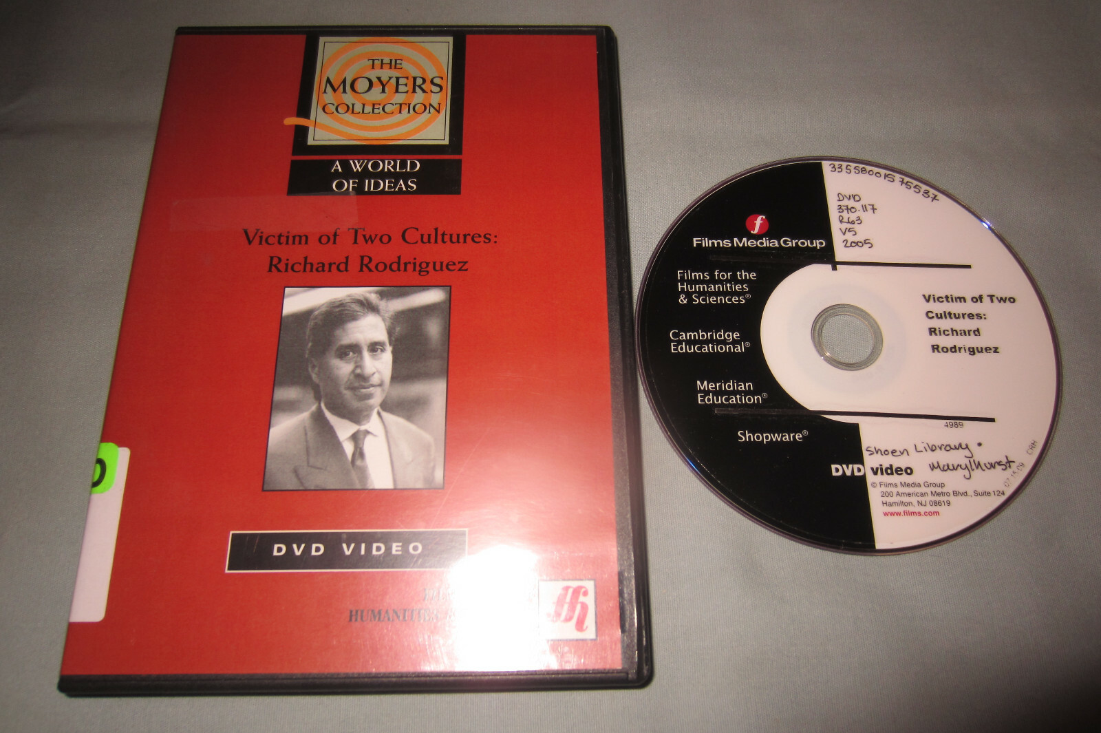 Victim of Two Cultures Richard Rodriguez - Documentary DVD Movie in ...