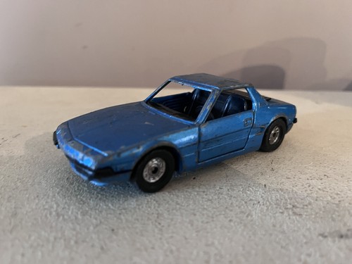 Corgi Fiat X 1/9 RARE Blue Racing Toy Car Vintage 1/36 Collectible ...