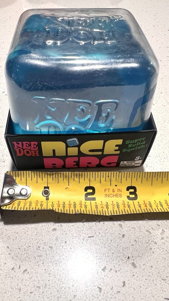 🔥 Viral NeeDoh Nice Berg Blue XL Giant Nee Doh Solid Squish New Fast ...