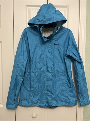 Marmot Women’s Minimalist Jacket Teal Blue Rain Hiking Camping Size ...