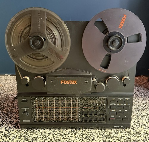 Fostex Model 80 Reel-To-Reel Tape Recorder Works! | eBay