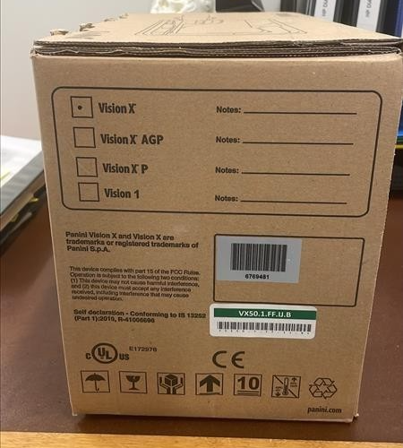 New in Box Panini Vision X VX50.1.FF.IJ.B | eBay