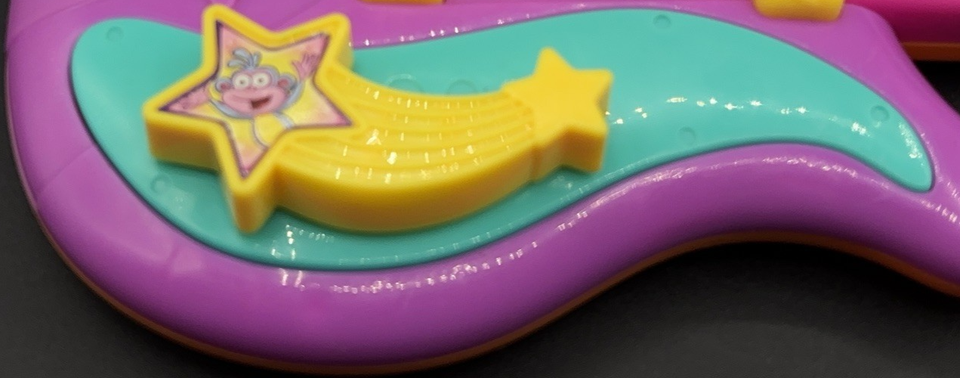 Mattel Dora The Explorer Singing Star Interactive Guitar Viacom 2012 ...