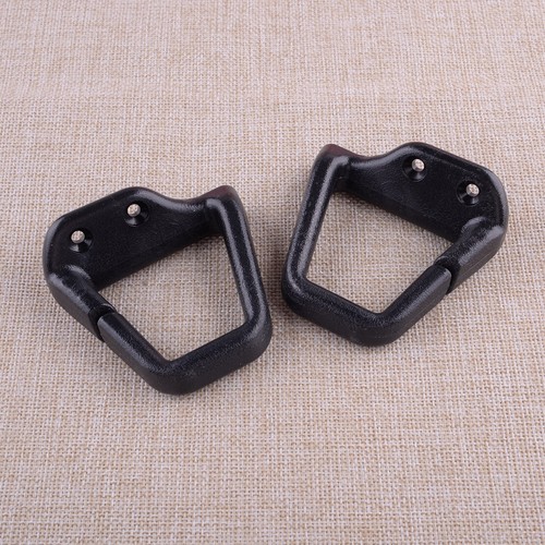 2x Black Seat Belt Shoulder Guide Clip Loops Fit For Chevrolet Camaro ...