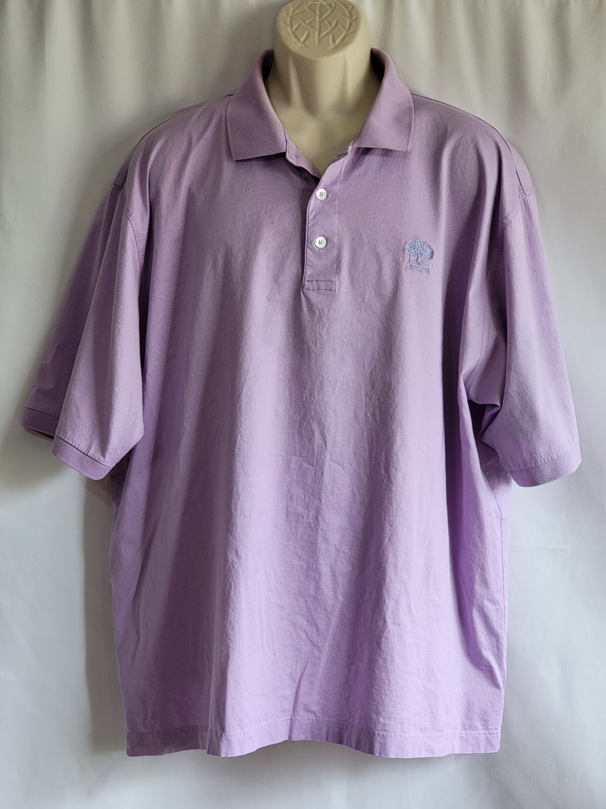 MEN'S MARBAS AVALON GOLF SHIRT POLO LAVENDER SIZE XXL MADE IN ITALY EUC ...