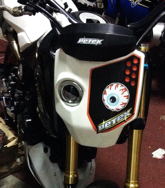 Honda Grom/ Msx125 Petex LED Headlights Jah-a Type Black Color ...