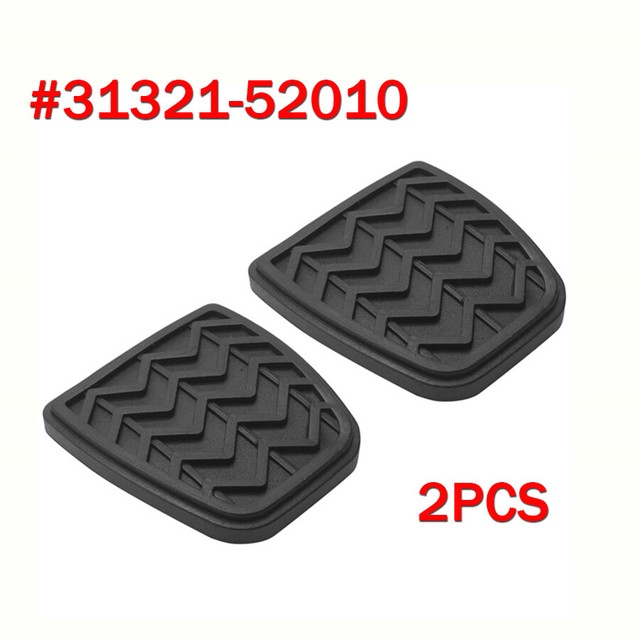 2x Brake Clutch Pedal Pad Cover #31321-52010 For Toyota Camry Corolla ...