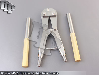 T/C Wire PIN & ROD Cutter Adjustable Handle 18" Orthopedic Instruments ...