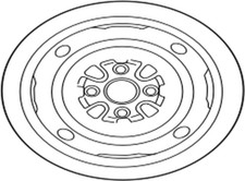 42611-0k240 Toyota Wheel Disc 426110K240 Genuine OEM Part for sale ...