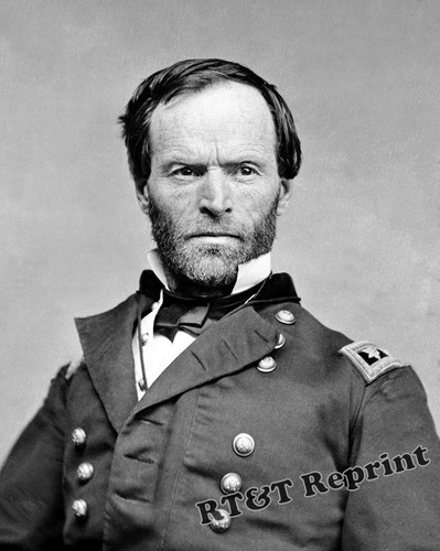 General William Sherman Civil War Portrait 8x10 Photo | eBay