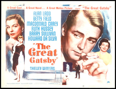 Lobby Card Great Gatsby Alan Ladd Poster Print 8 x 10 Reproduction | eBay