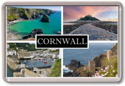 FRIDGE MAGNET - CORNWALL - Large - England TOURIST | eBay UK
